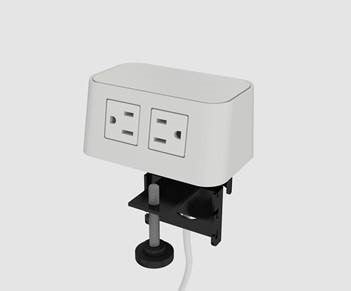 Byrne Desk Mounted Power Block Units – Aligned Office Liquidators